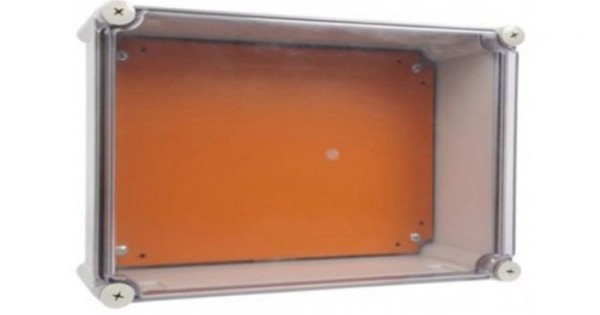 150x250x100 Poly Enclosure Clear lid