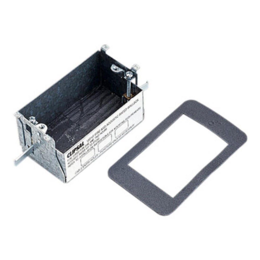 157/1F BOX WALL 1GANG FIRE RATED(50)