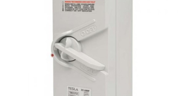 2-Pole, 32Amp IP56 Weather Proof Isolator Switch