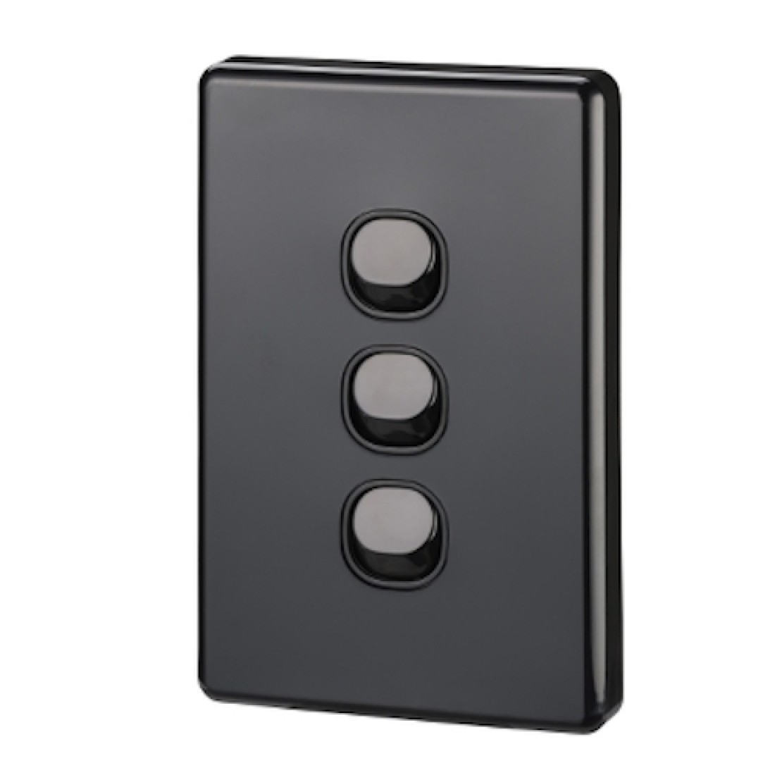 C2033VA-BK SWITCH 3GANG VERT 1