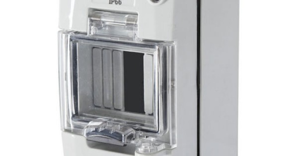 4 pole Enclosure with Circuit Breaker Cover IP56