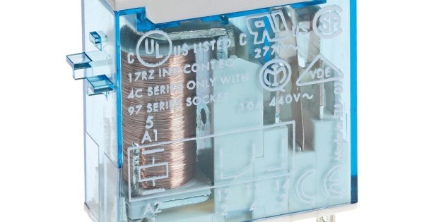 4661007424VDC Miniature Industrial Relay 16A 1Co 24Vdc Coil W/Pb+Led+Mi