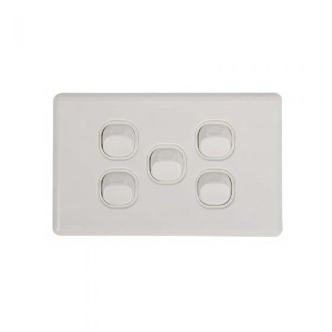 Tesla 5-Gang 10A Switch