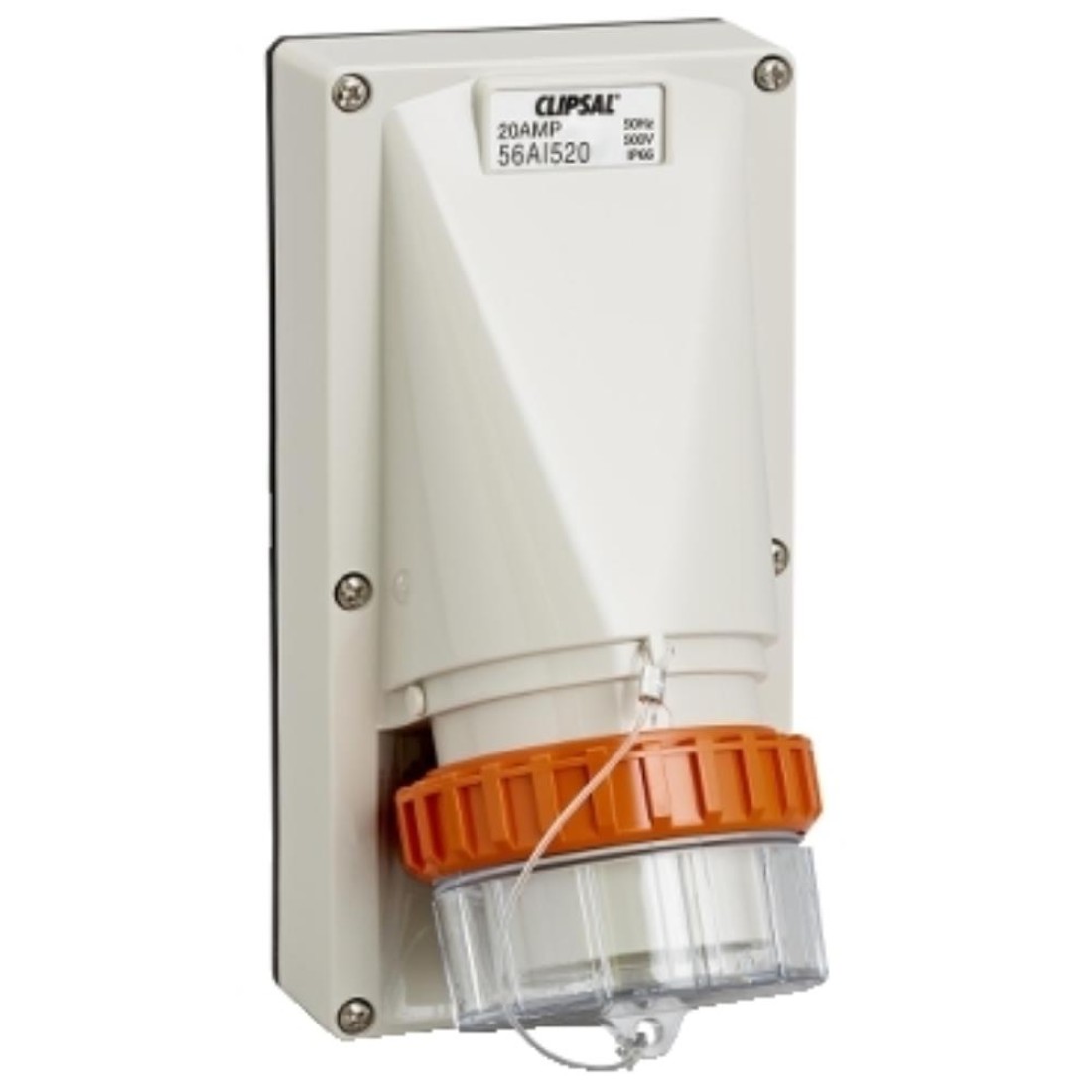 56AI532LE-GY SOCK APPL INLET IP56 5PIN L/E ( 1)