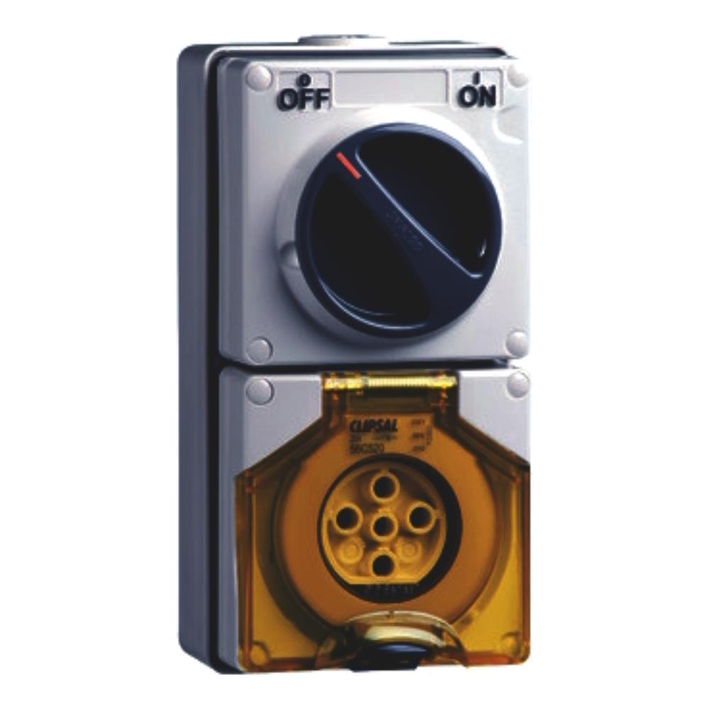 56C520-GY SOCKET SWT SURF IP66 5PIN 20A ( 1)