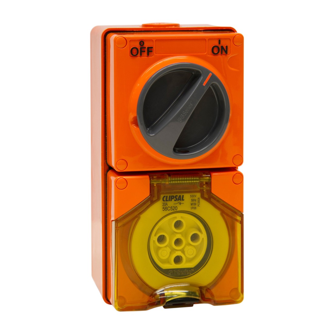 56C520-RO SOCKET SWT SURF IP66 5PIN 20A ( 1)