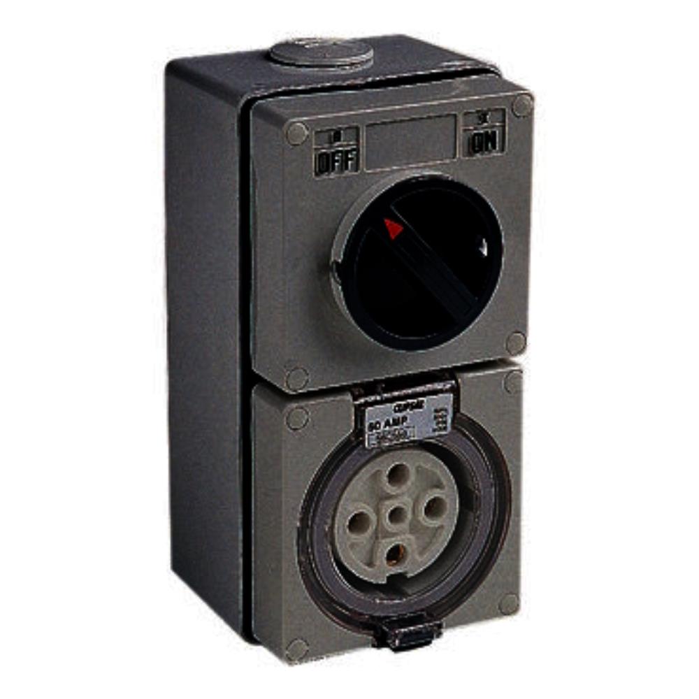 56C550-WW SOCKET SWT SURF IP66 5PIN 50A ( 1)