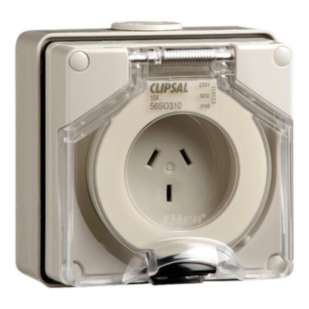 56SO310-RW SOCKET O'LET SURF IP66 3PIN 10 ( 1)