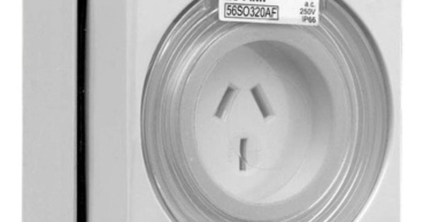 56SO320AF-GY SOCK O'LET SURF AUTO 3PIN FLAT 20A ( 1)