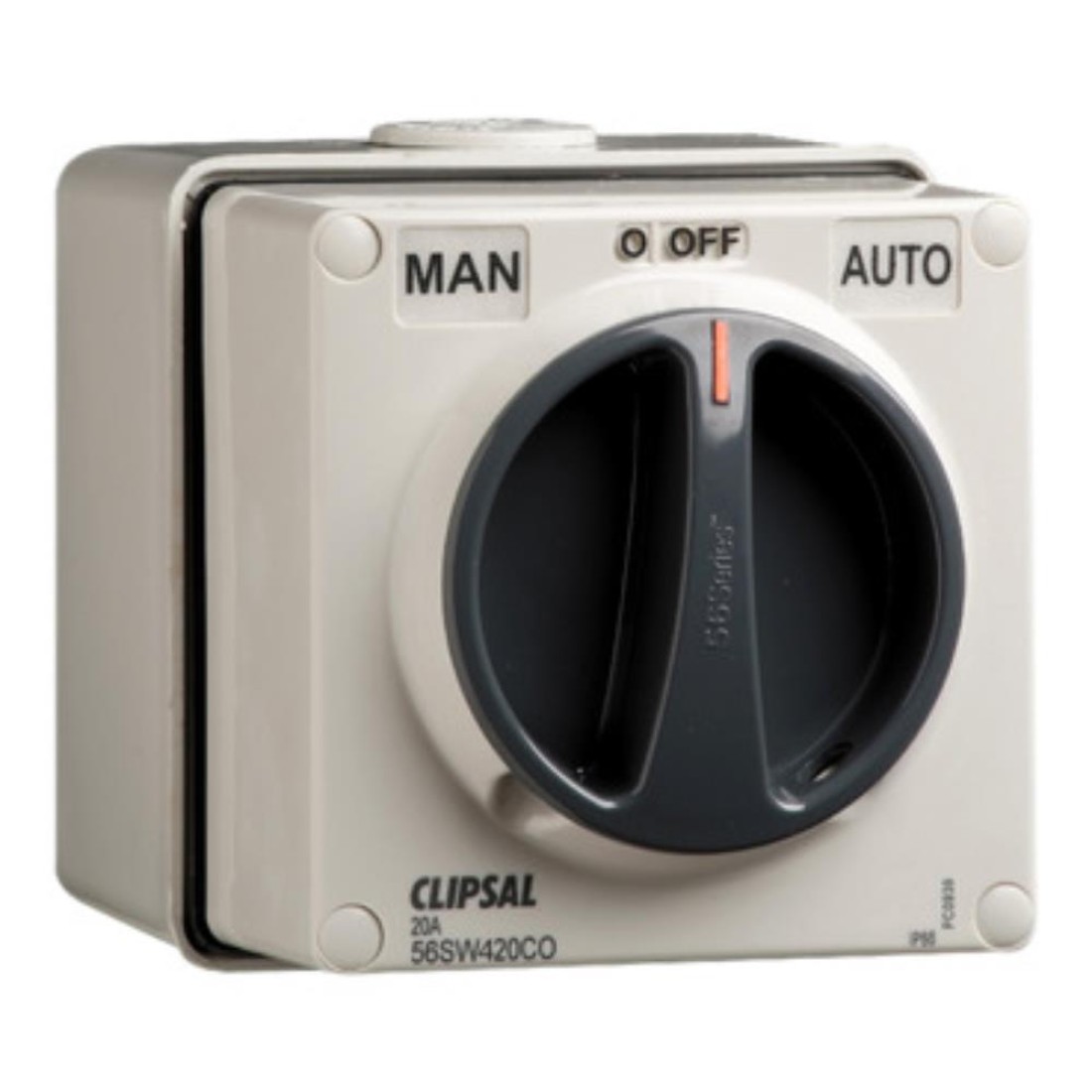 56SW420CO-GY SWITCH SURF 1G 4P 20A C/OVER ( 1)