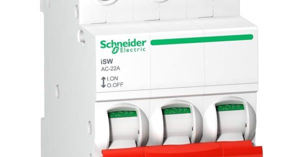 A9S66391 ACTI9 100A 3-Pole ISW Mains Isolator SWITCH 415VAC