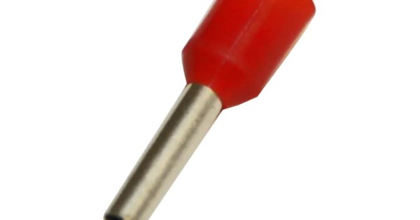 Boot Lace Pin 1.0Mm2-Red Bulk PK500