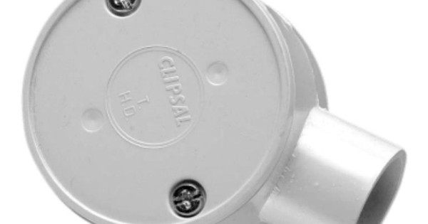 CLIPSAL 20mm J B ROUND 1 WAY