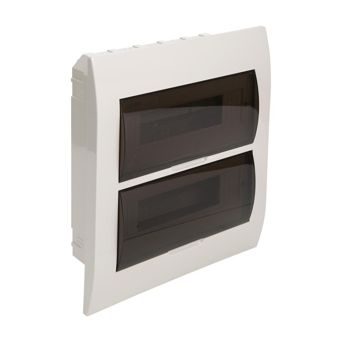 CSB24FT Loadcentre 24 Way Din Flush Transparent Door (1 )