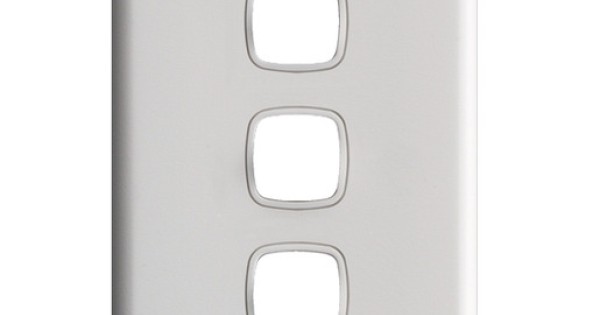 XL 3-Gang Cover Plate Only