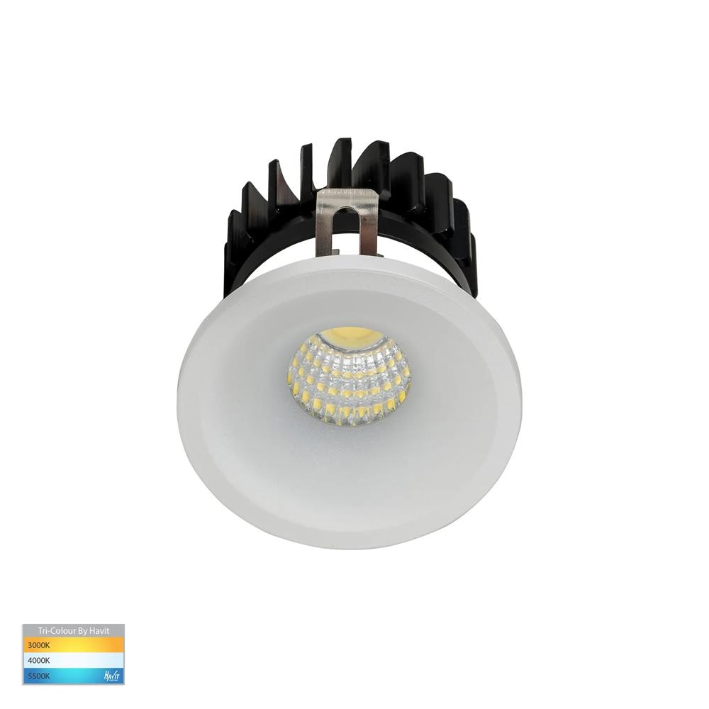 Havitt Mini Led Down Light W/w 3w White Body