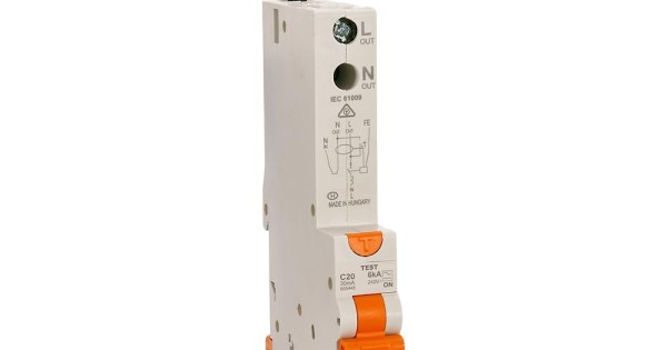 MOD6RCBO11030AL Rcbo Mod6 1P+N 6Ka 10A C Curve 30Ma Type A Longbody