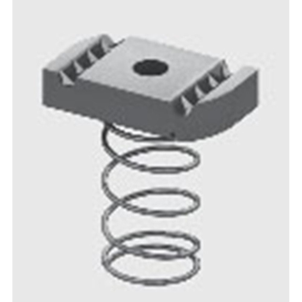 M10 SPRING NUT HDG