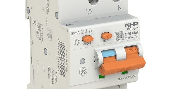 MOD6+ AFDD RCBO 6kA 1P+N 16A C CURVE 30mA TYPE A