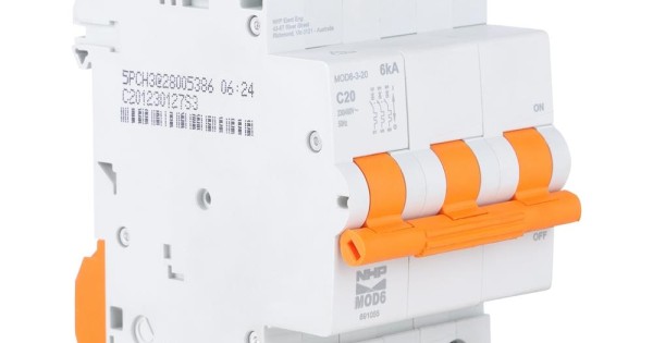 MOD6316 Mcb Mod6 6Ka 3P 16A C Curve