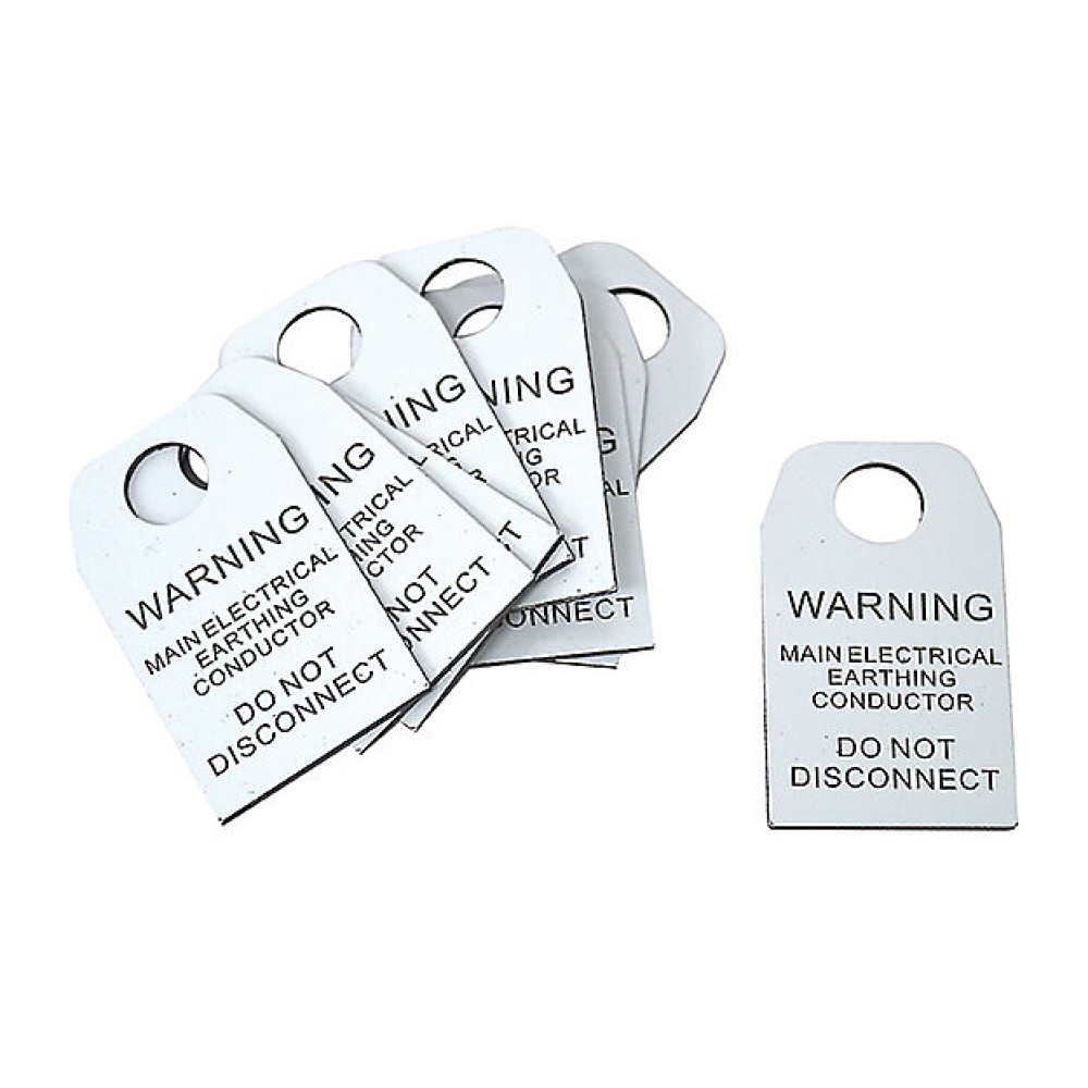 Main Electrical Earthing Conductor Tag