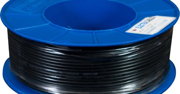 Multi Core Flex Heavy Duty BLACK 3 Core 1.0mm