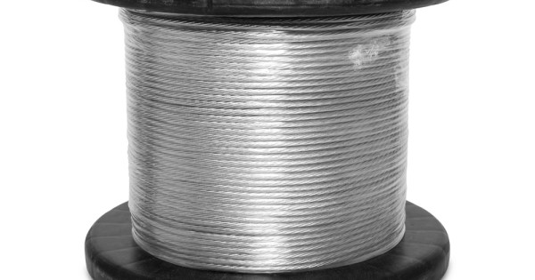Pvc Coated Catenary Wire 180 Mtr Roll