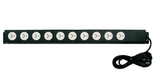 Power Rail 10 Way Vertical PK1