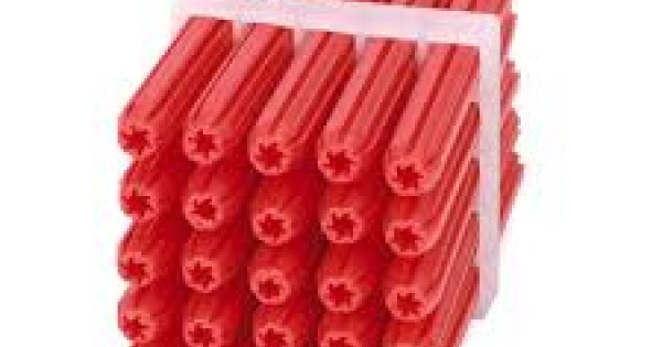 Red Wall Plug Red Frame Pack (25)