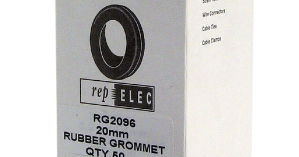 Repelec Rubber Grommets 6.4Mm (200)