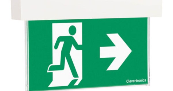 S/mtd ULTRABLADE EXIT LIGHT LED