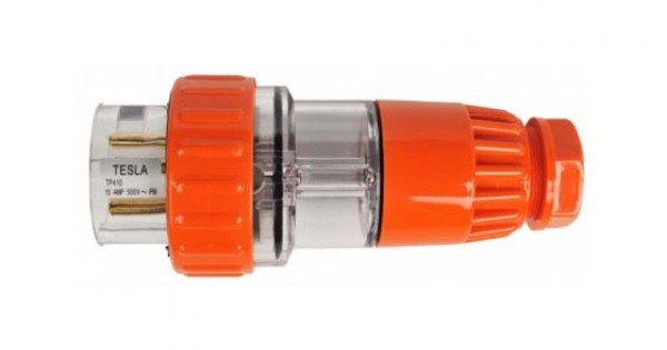 Tesla 3-Pin 32A Round Plug