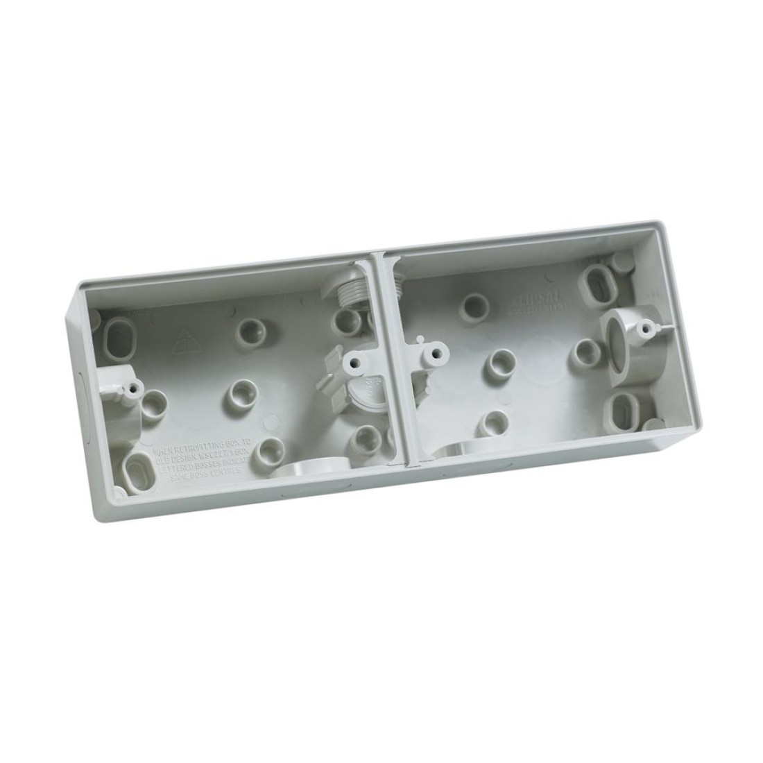 WSF226E2-RG Backbox 2 Gang Weatherproof( 1 )