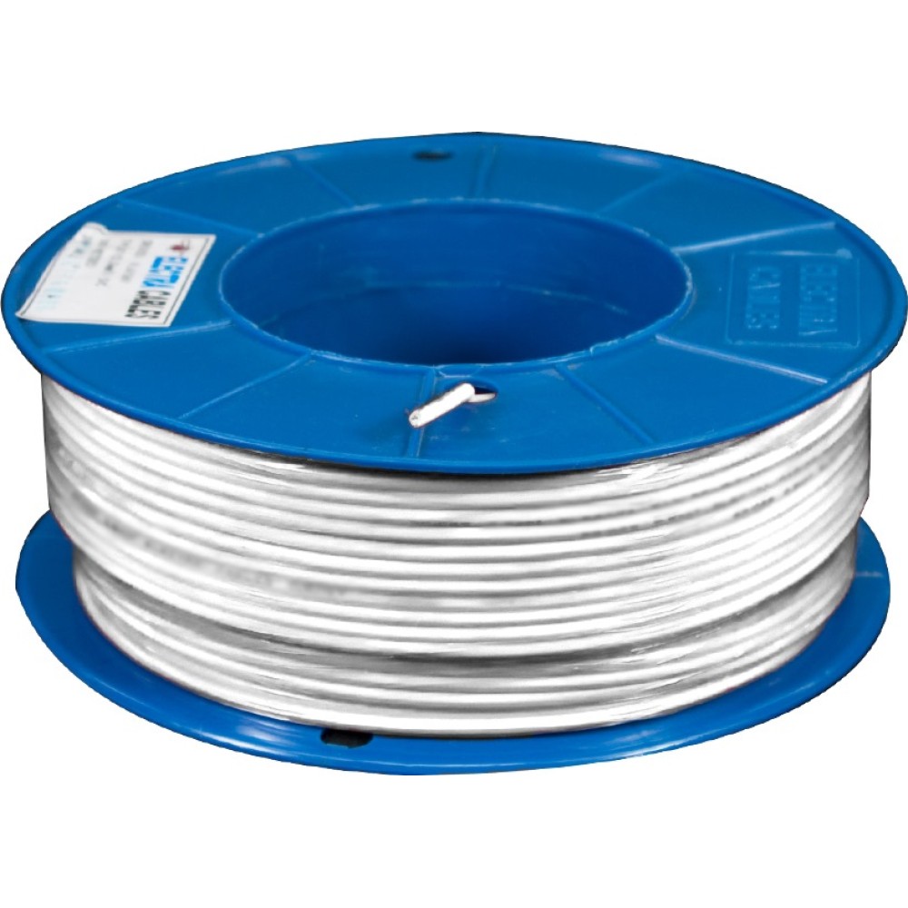 1mm Flexible B/Wire Single Core - White